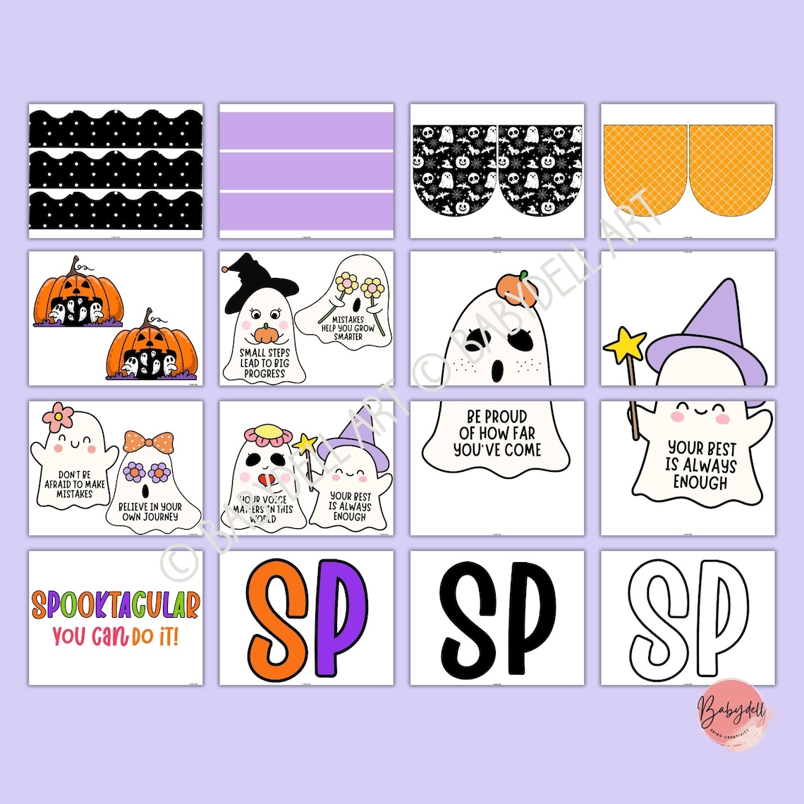 Halloween Growth Mindset Bulletin Board Kit for Classroom - Etsy
