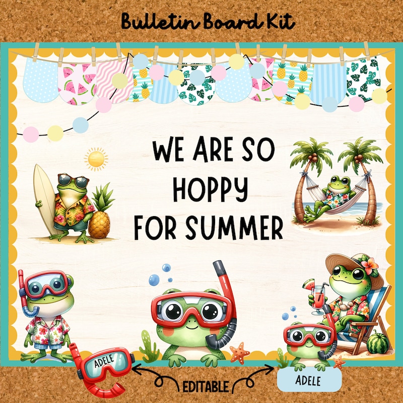 Frog Classroom - Etsy