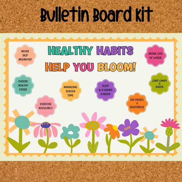 Spring Nurse Bulletin Board - Etsy