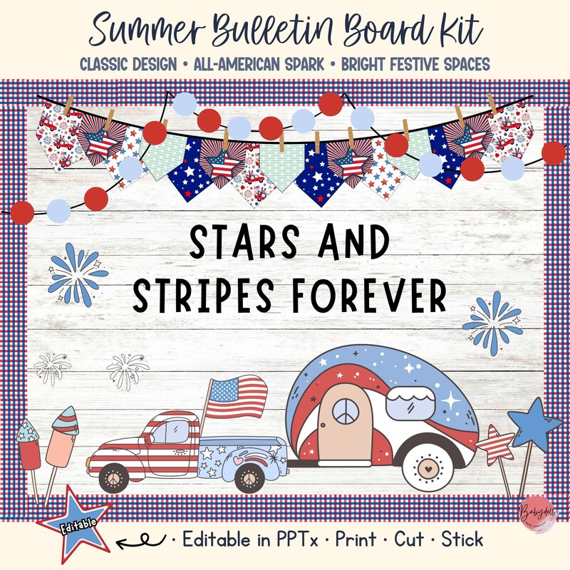 Fireworks Bulletin Board - Etsy