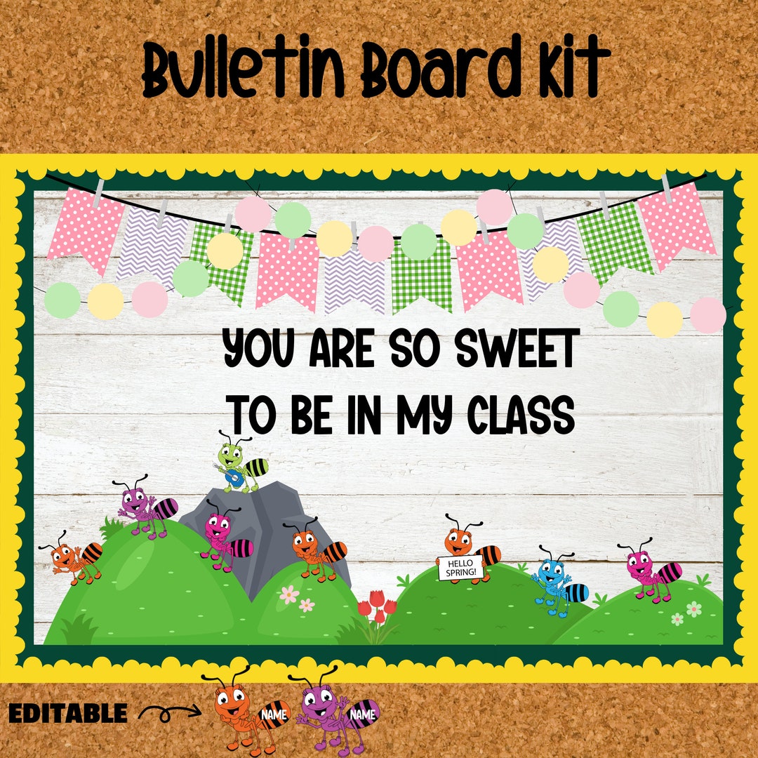 Marching Into Springmarch Bulletin Board You Are so Sweet to Be in My ...