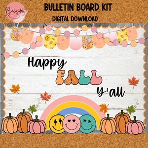 In Our Fall Era Bulletin Board Kit Fall Bulletin Board Kit Classroom ...