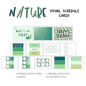 Nature Classroom Decor Bundle Green Boho Theme Editable Printable Set ...