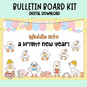 Duck & Goose Bulletin Board Kit: Back to School Classroom Decor - Etsy