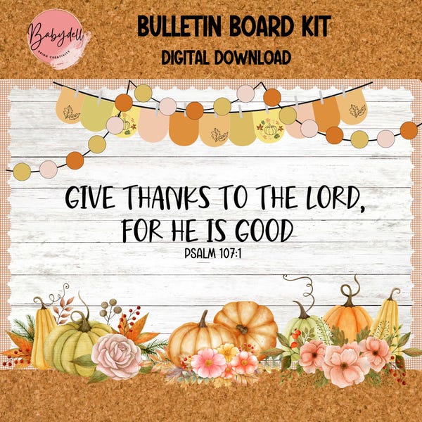 Fall Church Bulletin Boards - Etsy