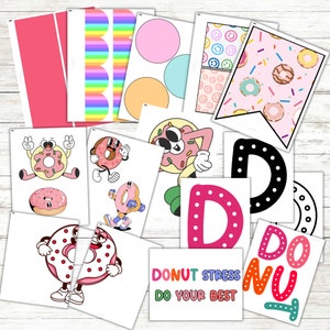 Donut Stress Test Prep Bulletin Board Kit | Do Your Best Classroom ...