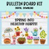 Boho Rainbow Spring Bulletin Board Kit | Classroom Door Decor | Boho ...