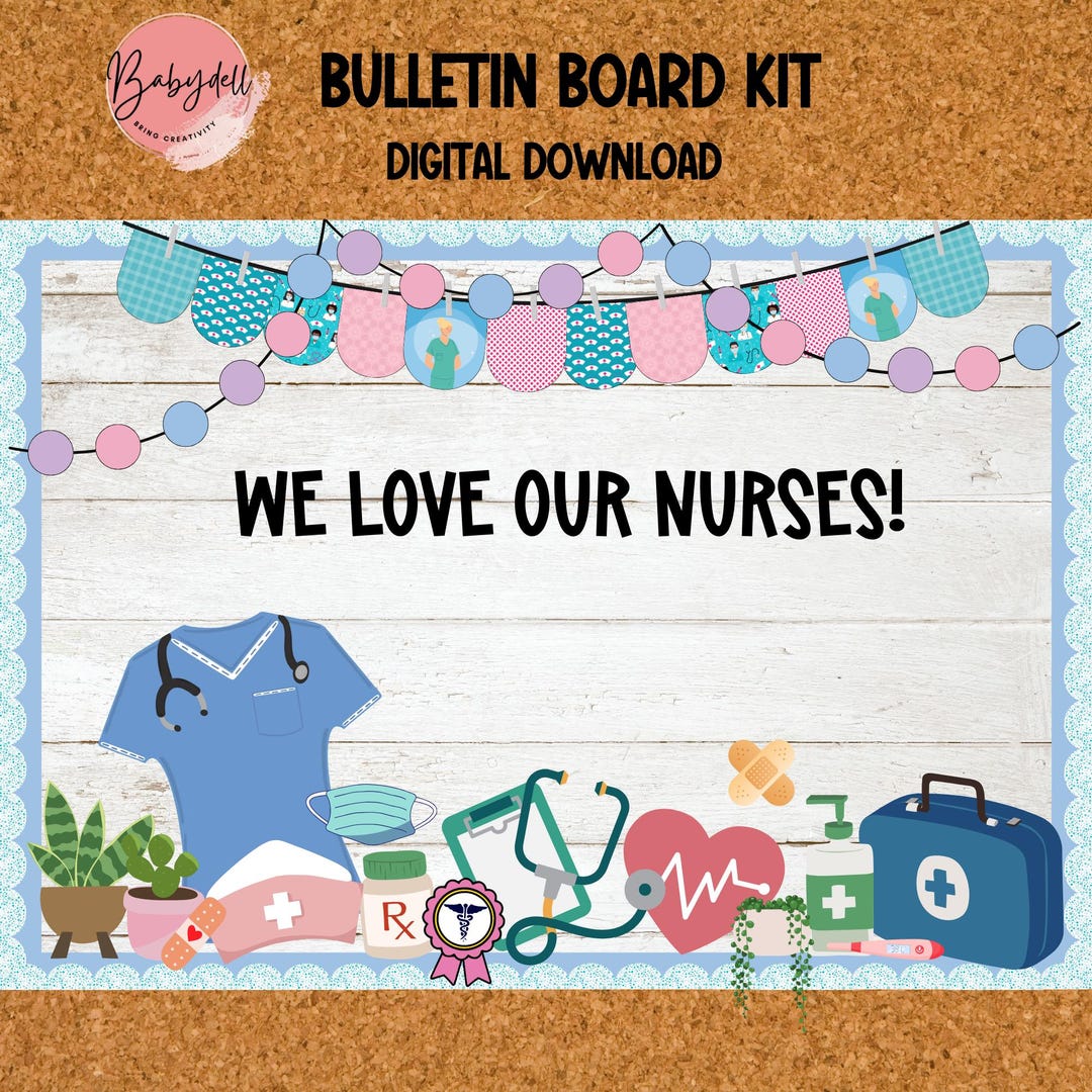 Medical Staff Shoutout Display - Healthcare Heroes Nurse Bulletin Board ...