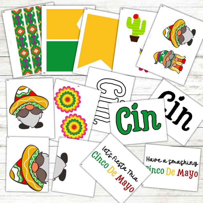 Gnomes Let's Fiesta This Cinco De Mayo Tropical Classroom Door ...