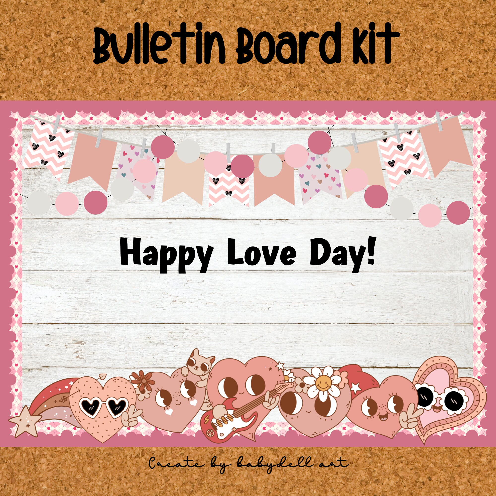 Valentine Bulletin Board or Classroom Door Decor, Class of Sweethearts ...