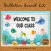 DIVING INTO SUMMER Themed Printable Bulletin Board or Door Display Set ...