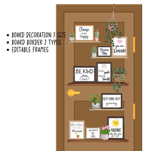 Motivational Quotes Bulletin Board Kit: Editable Classroom Decor (PNG ...