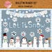 Snowflake Snowman Bulletin Board Kit | Winter Classroom Decor (digital ...