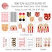 New Year Bulletin Board Kit Popcorn Door Decoration Poppin' Into the ...