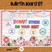 Donut Stress Test Prep Bulletin Board Kit: Classroom Decor - Etsy