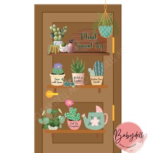 Cactus Classroom Bulletin Board: Plant of Kindness Decor (printable) - Etsy