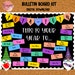 Growth Mindset Bulletin Board Kit: Editable Gnome Classroom Decor ...