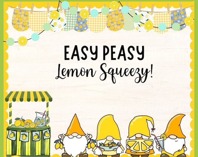 Printable Bulletin Board Display Kit - Teacher Bulletin Board – Squeeze ...