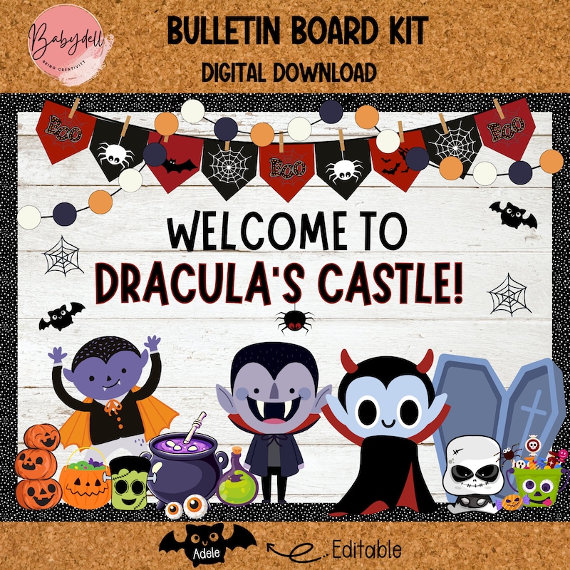 Halloween Classroom Door - Etsy