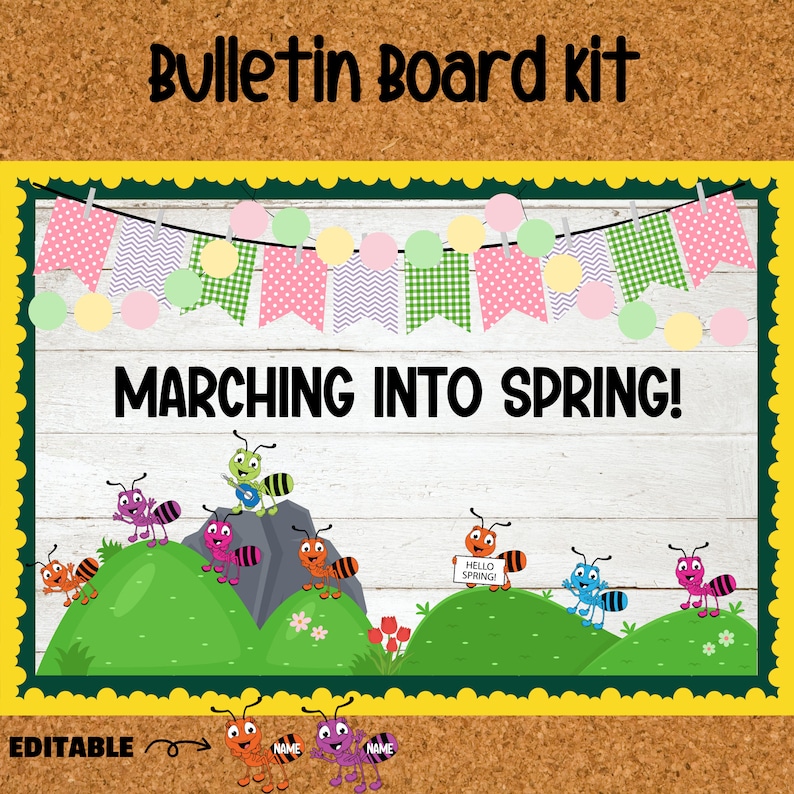 Marching Into Springmarch Bulletin Board You Are so Sweet to Be in My ...