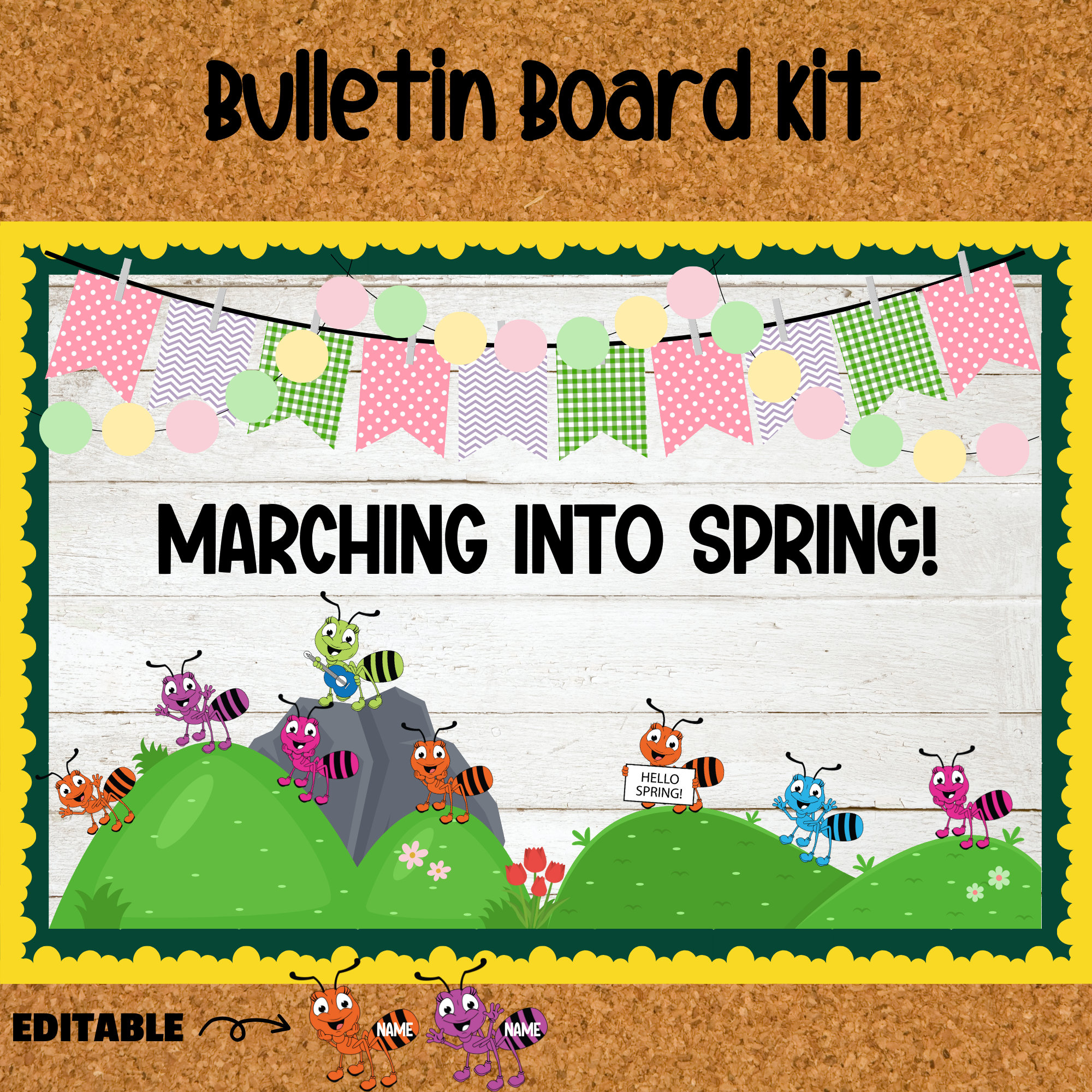 Marching Into Springmarch Bulletin Board You Are so Sweet to Be in My ...