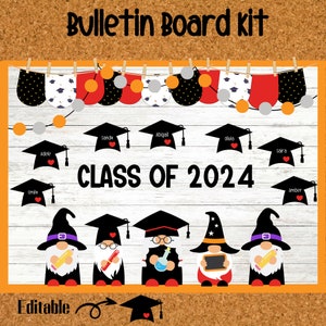 End of Year Congratulations Bulletin Board Kit - Celebratory Classroom ...