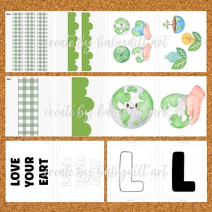 Earth Day Bulletin Board Classroom Display Door Decor Kit. LOVE YOUR ...
