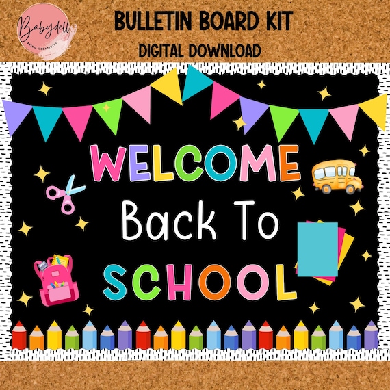 Welcome Back To School Display Ideas