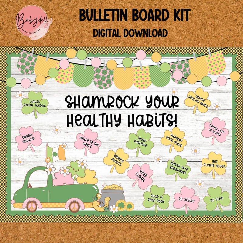 Bulletin Board Set - Etsy