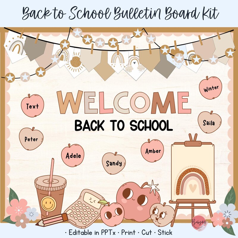 Boho Apple Bulletin Board - Etsy