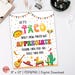 Taco Appreciation Sign: Teacher, Nurse, Staff Thank You Decor (digital ...