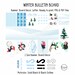 Penguin Bulletin Board Kit: Sliding Into Winter for Classroom Decor - Etsy