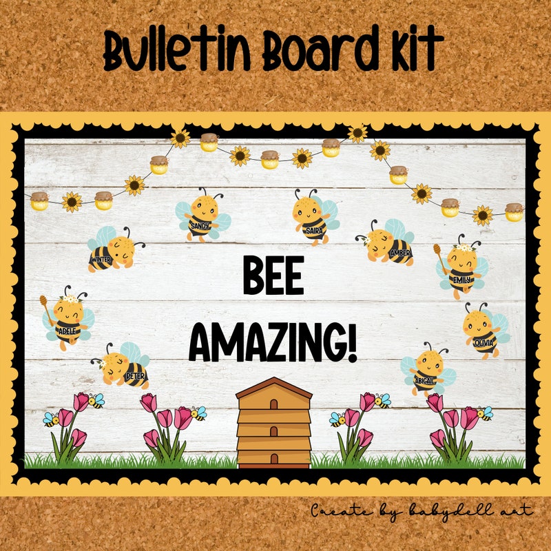 Bee Bulletin Board - Etsy