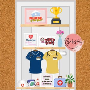 School Nurse Bulletin Board Kit: Thank You Decor (digital Download) - Etsy