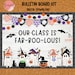 Spooky Halloween Bulletin Board Kit Fall Bulletin Board Kit October ...
