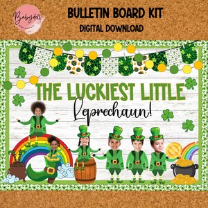 Leprechaun Bulletin Board Kit | St. Patrick's Day Classroom Decor | Fun ...