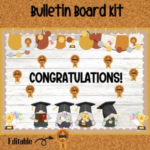 Graduation Bulletin Board Kit Celebrate Your Graduates With ...