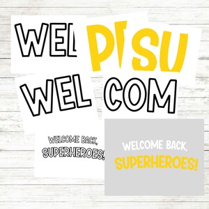 Welcome Back, Superheroes! Classroom Bulletin Board Kit - Digital ...