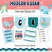 Ocean Classroom Calendar: Weather Display, Under the Sea Decor (digital ...