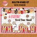 New Year Bulletin Board Kit Popcorn Door Decoration Poppin' Into the ...