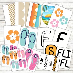 Hello Summer Bulletin Board Kit | Flip Flop Classroom Decor | End of ...