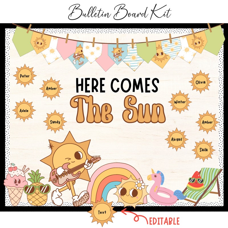 Summer Classroom Decor - Etsy
