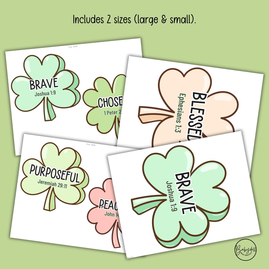 Christian Bulletin Board St Patricks Day Kit God Says You Are Bible ...