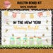 New Year Bulletin Board Kit: Shining Bright Bible Verse (digital ...