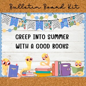 Reading Bulletin Board Kit: Classroom Library Decor - Etsy