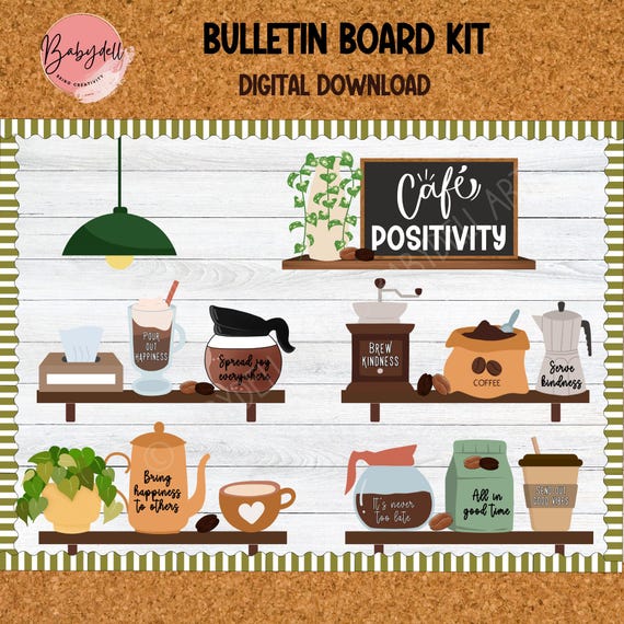 Cafe Bulletin Board Printables Café Bulletin Board Ideas And