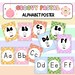 Pastel Groovy Alphabet Posters for Classroom A-Z Affirmation Poster, 8 ...
