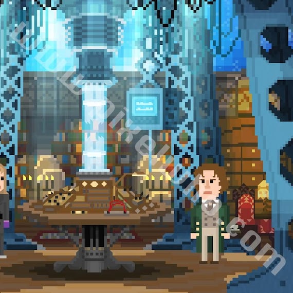8th Doctor Tardis Interior