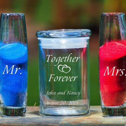 Unity Sand Ceremony Set Unity Wedding Kit Personalized Unity - Etsy