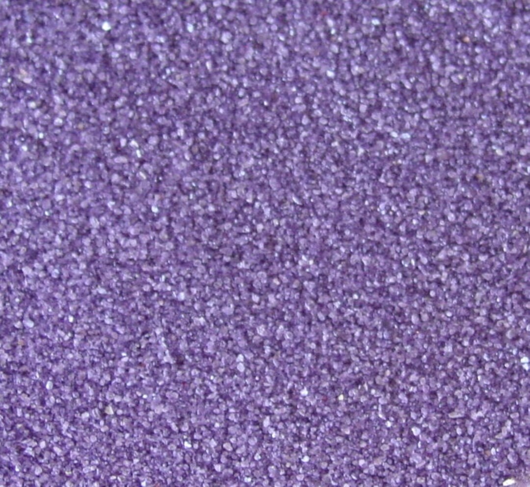 Purple Colored Sand ~ 12oz (1 Cup Vol.) Purple Unity Sand ~ Purple ...